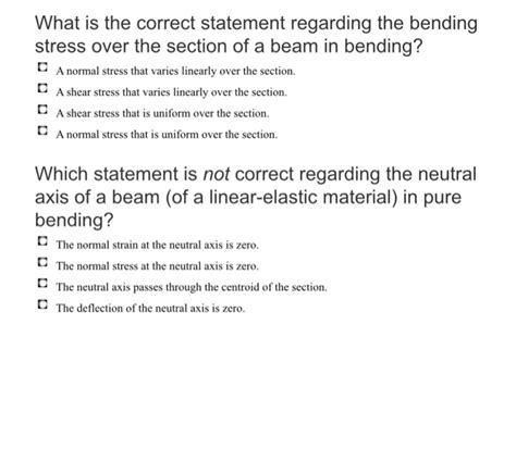 Solved 1 Which Statement Is Not Correct Regarding The