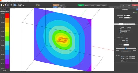 How Does Magnetic Field Look Like Around A Spiral Inductor