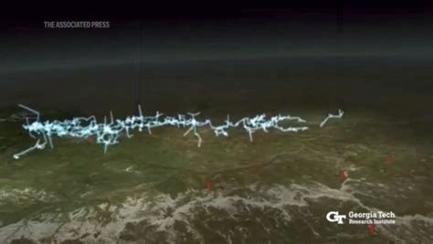 ‘no Safe Location 829km Lightning Bolt Breaks Record For Biggest Ever