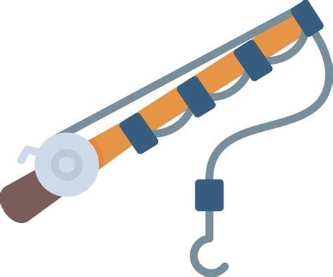 Fishing Rod Creative Icon Design 15075844 Vector Art At Vecteezy