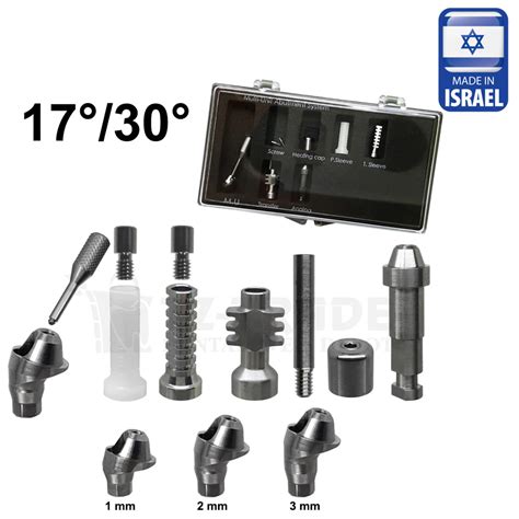 Buy Angled Multi Unit Abutment 17°30° Full Set Nobel Active Np Fit Tz Trade