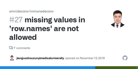 missing values in row names are not allowed · issue 27 · omnideconv
