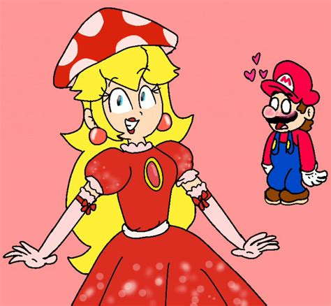 Dtiys Mushroom Princess Peach By Spongedude18 On Deviantart