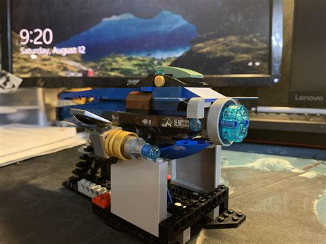 Moc Ship Built From Some Scrap Legos Ship Is Docked I Had To Make A