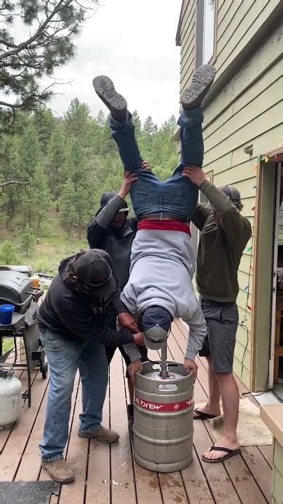 College Girl Keg Stand