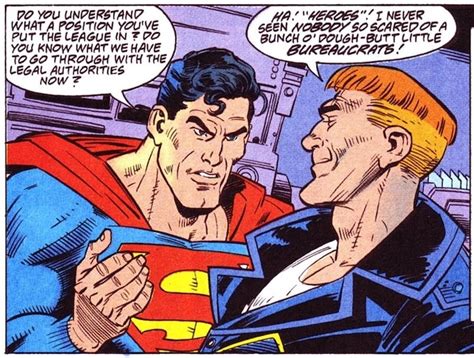A Look At Superman And Guy Gardner Moments In The Comic Books
