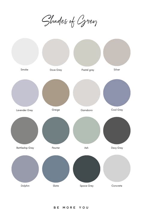 176 Colour Names And Shades Ultimate Brand Colour Bible Be More You