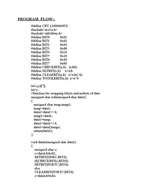 Program Flow Pdf Computer Programming Computing