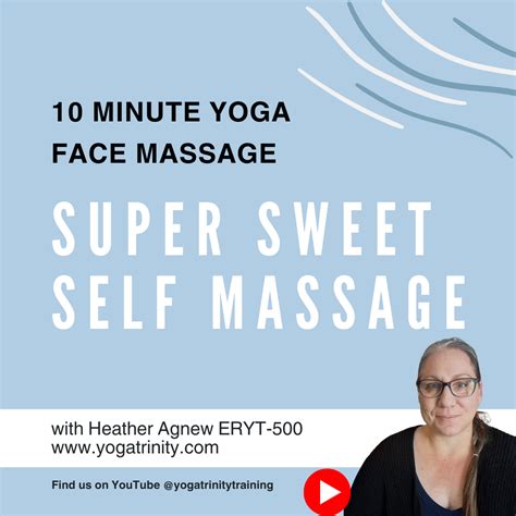 Self Massage Yoga Flow Face Yoga Trinity