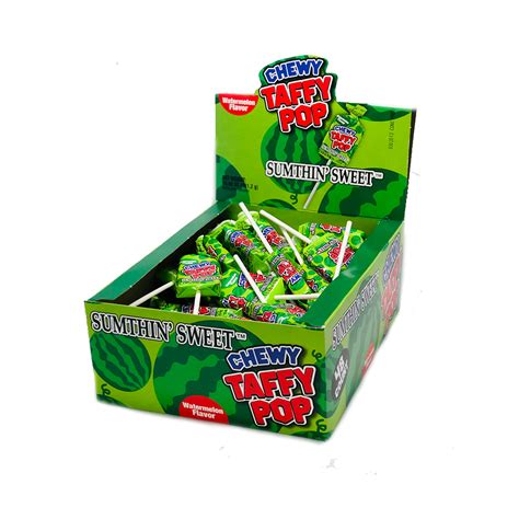 Taffy Pops Watermelon Sumthin Sweet