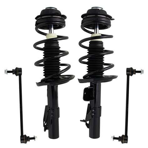 Trq 4 Piece Front Strut Spring Assembly And Sway Bar Link Set For Dodge