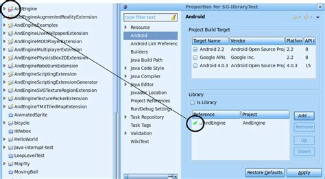 Reference Could Not Find Andengineapk Stack Overflow
