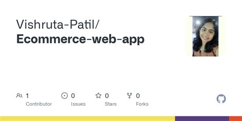 GitHub Vishruta Patil Ecommerce Web App
