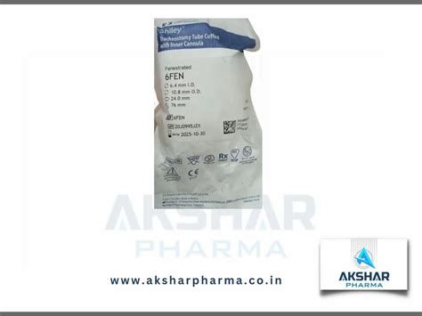 Adult Cuffed Shiley Tracheostomy Tube 7 0 Mm Id At ₹ 2299 Piece In Surat