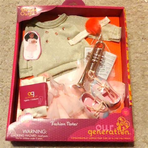 Our Generation Toys New Our Generation Deluxe Outfit Fashion Notes