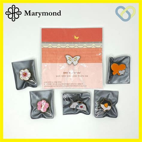 새상품 하얀나비뱃지희망나비 마음뱃지무궁화뱃지 총6종 세컨웨어헬로마켓