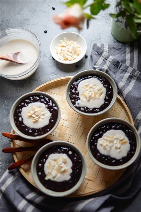Vietnamese Black Bean Pudding Chè đỗ đen đặc Summer And Spice