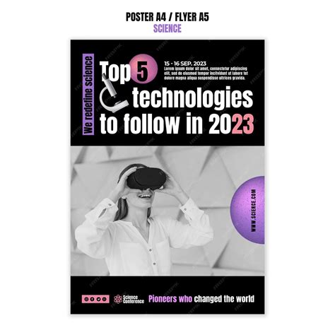 Free Psd Gradient Science Research Poster Template