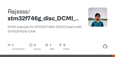 Github Rajssssstm32f746gdiscdcmiexample Dcmi Example For