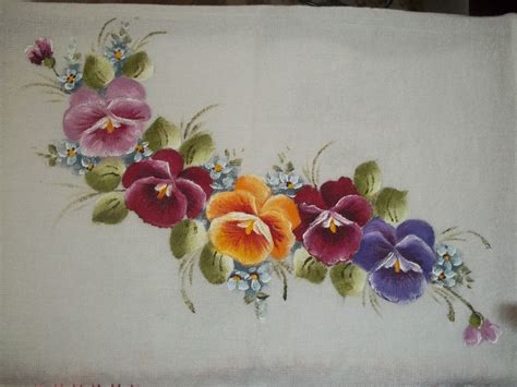 56 Ideias De Modelo De Pinturas Pintura Em Tecido Flores Pintura Em Tecido Rosas Pintura Em