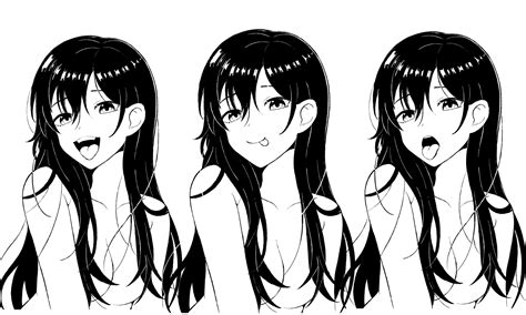 Biyuch Original Highres 1girl D P Breasts Closed Mouth