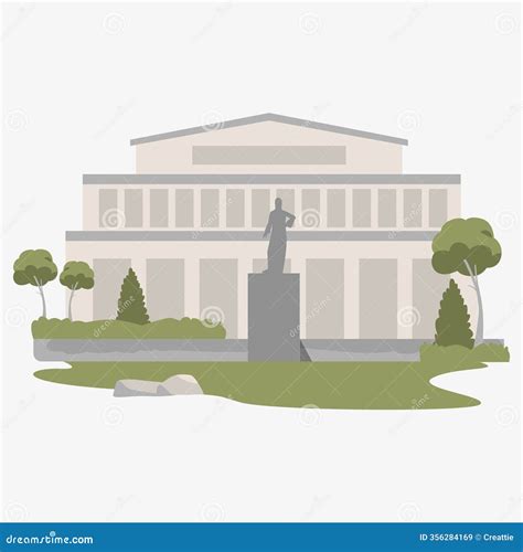 Classical Building Facade With Ornate Stonework And Symmetry Royalty