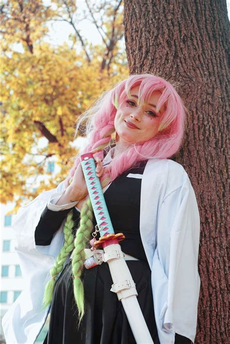 Mitsuri Kanroji Cosplay Cosplay Cosplay Anime Princess Zelda