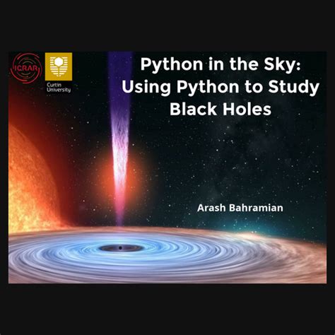 Python And Black Hole Astronomy