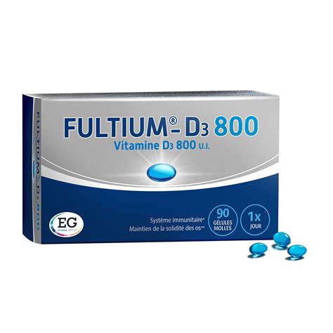Buy Fultium D3 800iu Capsules 90pieces Now For Only € 1829 At Viata