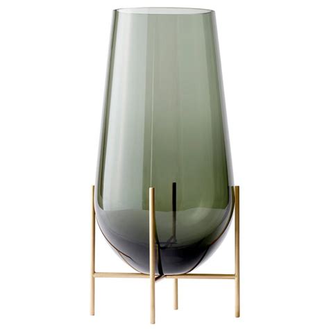 Audo Copenhagen Échasse Vase Large Smoke Finnish Design Shop