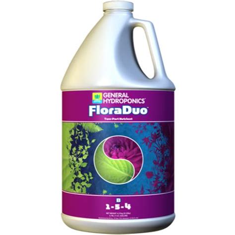 General Hydroponics Gh Flora Duo B Gallon Hydroworlds