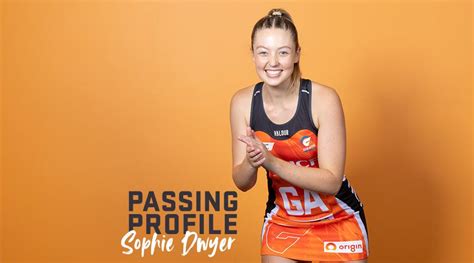 Passing Profile Sophie Dwyer Giants Netball