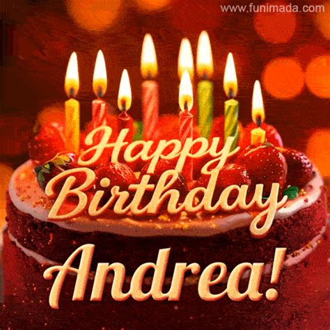 Happy Birthday Andrea S For Her Download On