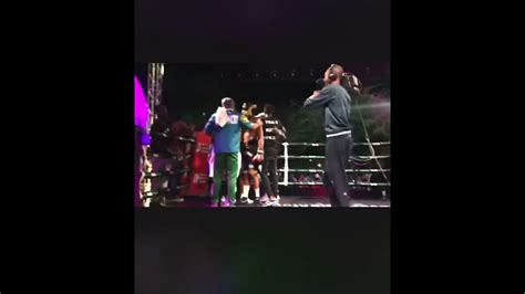 Boxing For Shoes King Tee Dee Defeated Tim Ekandjo In The Ring Youtube