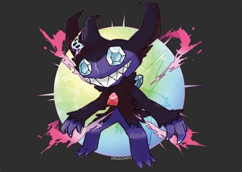 Mega Sableye Fan Made By Dragonith On Deviantart