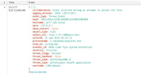 Splunk Add On For Eset Remote Administrator Underdefense