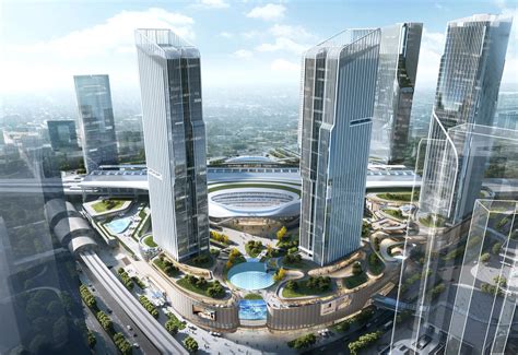 Humen High Speed Railway Station Tod Core Area Development Project Southern District Complex