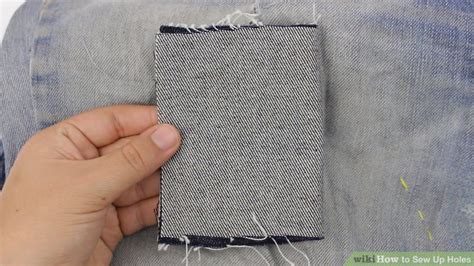 How To Sew A Hole