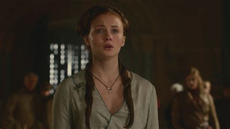 Sophie Turner Sansa Stripped