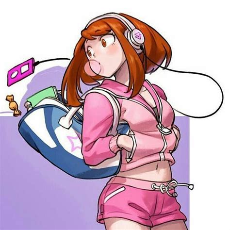 Uraraka Ochako Myheroacademia • Bnha • Uravity • Urarakaochako