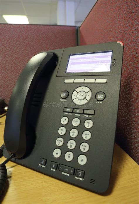 Office Phone Stock Image Image Of Call Receiver Telephone 24795893