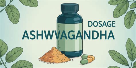Ashwagandha Dosage Par Jour Guide Complet Pour Une Posologie Sûre Et