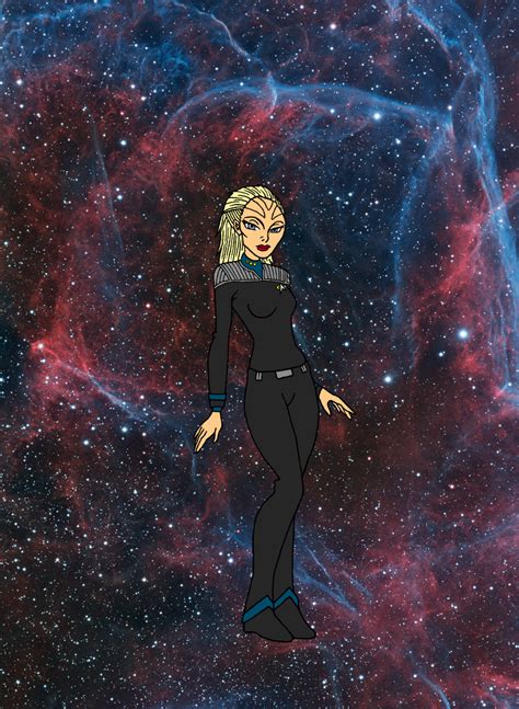 Star Trek Animated Titan Melora Pazlar By Darkodent On Deviantart