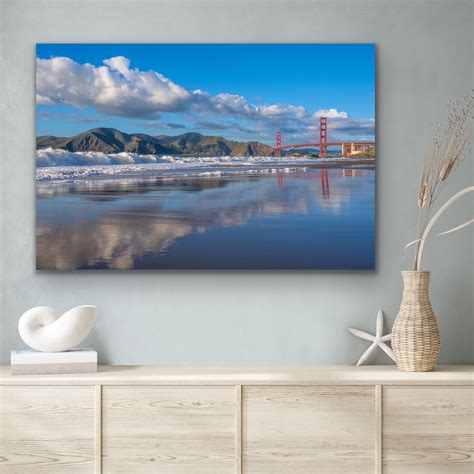 Baker Beach San Francisco Wall Art Golden Gate Bridge Print California