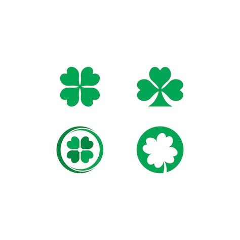 Premium Vector Clover Leaf Logo Template Design