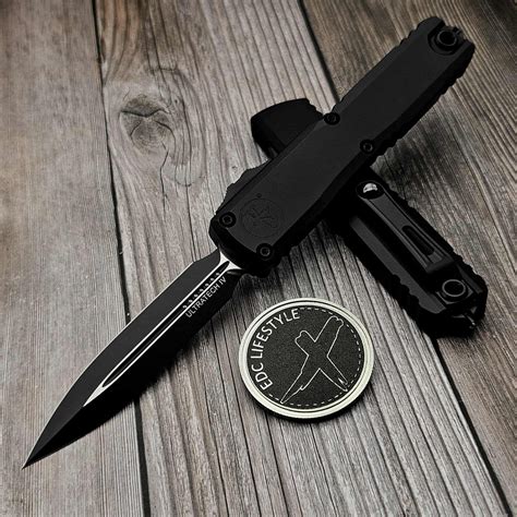 Microtech Ultratech Gen Iv Black De 355 Black Standard 11224 1t