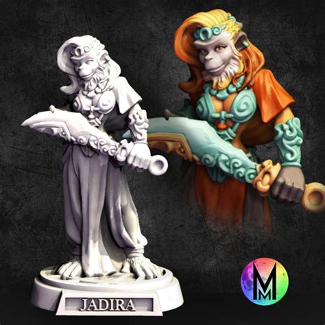 3d Printable Hadozee Jadira The Hadozee By Moonlight Minis Christine