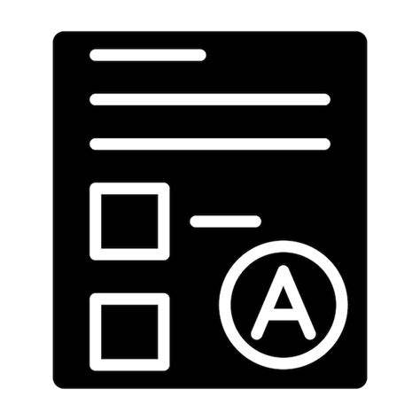 Premium Vector Grade Icon Style