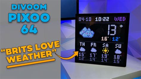 Divoom Pixoo64 64x64 Pixel Art Led Display Social Media 50 Off