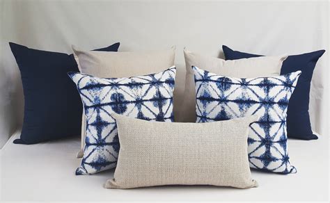 Sunbrella® Midori Indigo Indooroutdoor Pillow Combo Decorative
